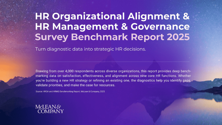 McLean & Company Releases 2025 HR Benchmarking Report on Alignment and ...