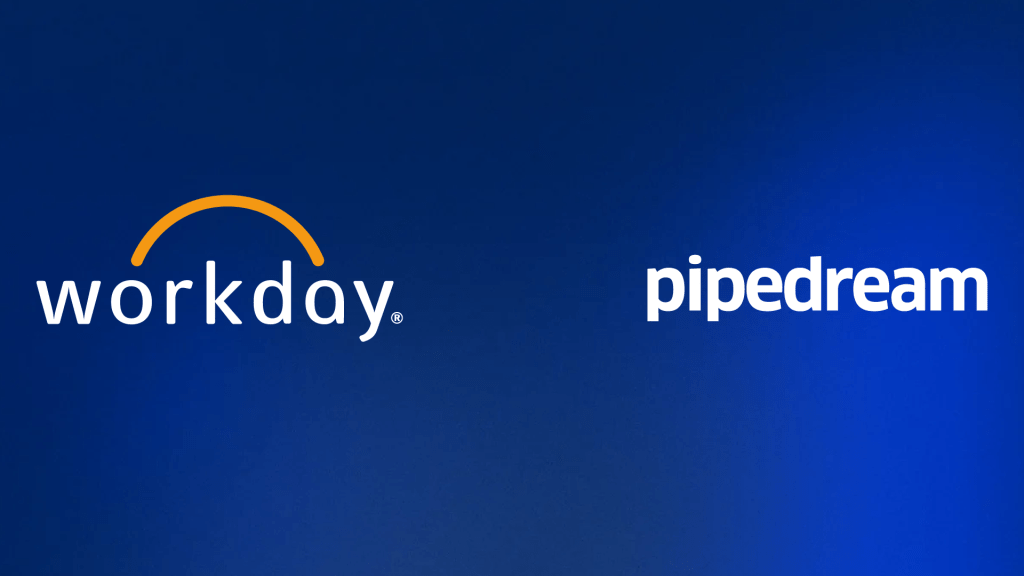 Workday Signs Definitive Agreement to Acquire Pipedream